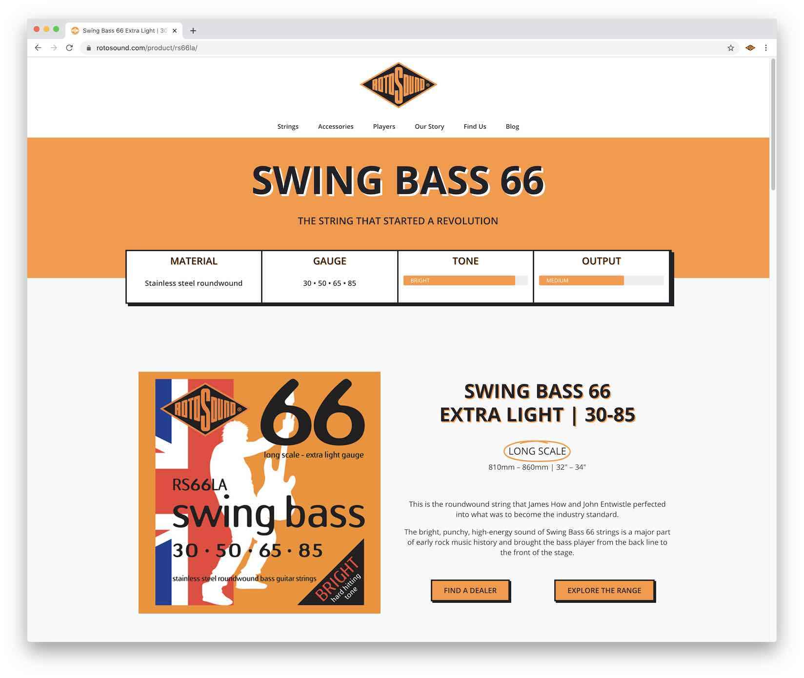 Find Rotosound Music Strings • Locate Your Closest Music String Retailer