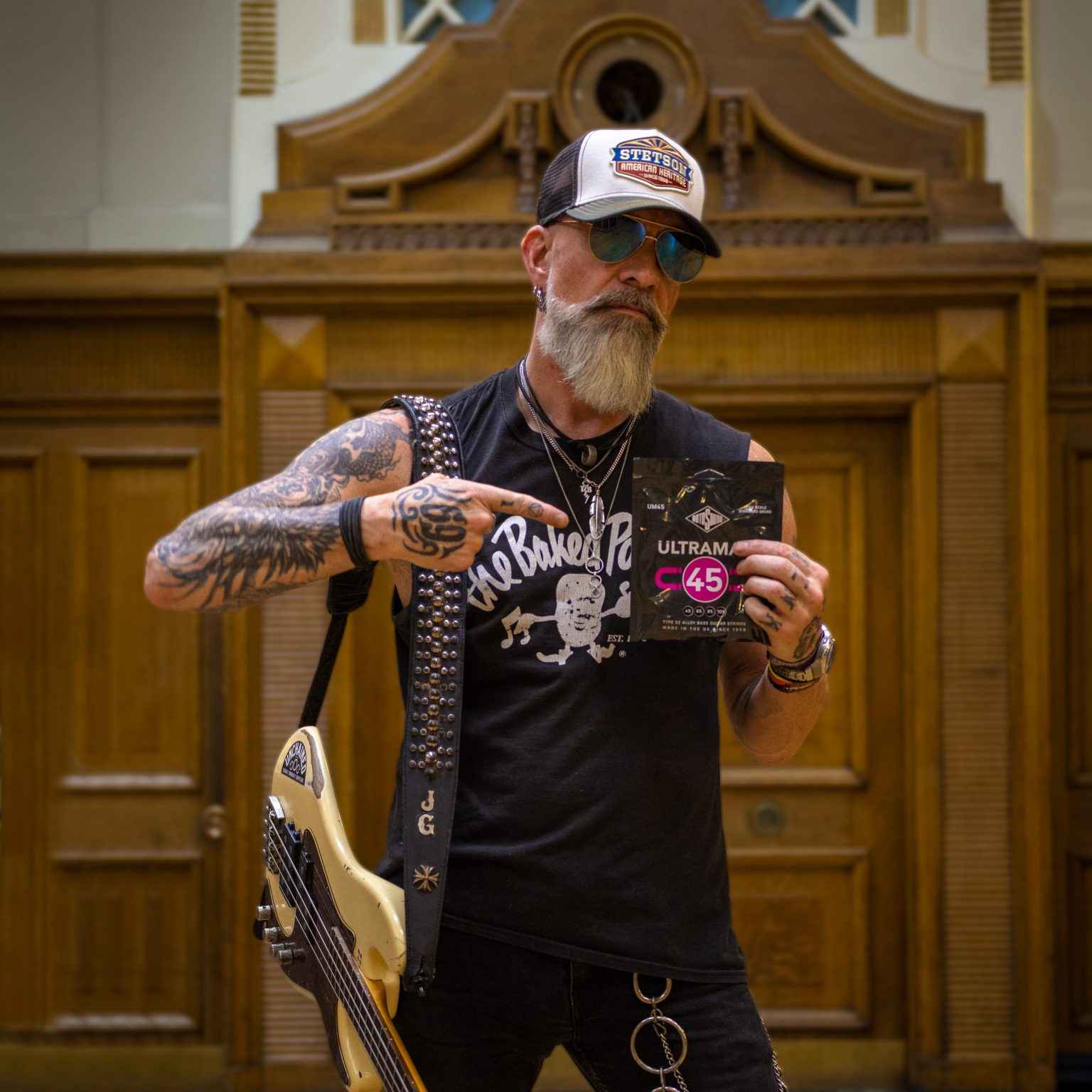 Johnny Griparic Bass Rig • Rotosound Music Strings